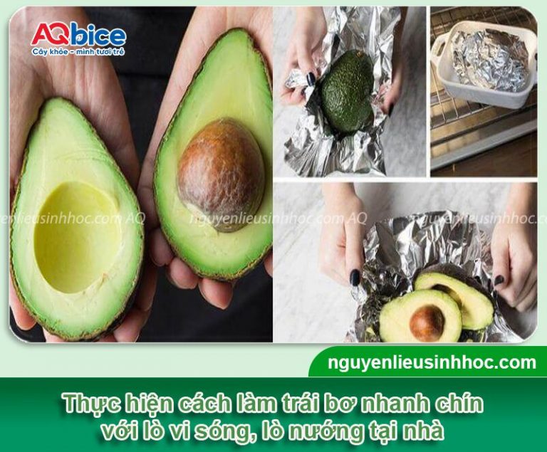 Cách làm trái bơ mau chín tự nhiên, không dùng hóa chất